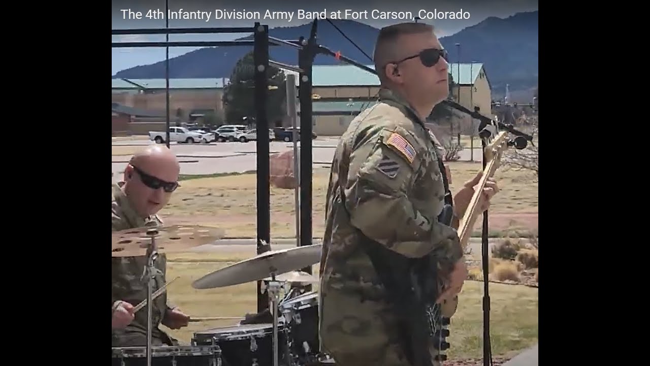 The 4th Infantry Division Army Band at Fort Carson, Colorado - YouTube
