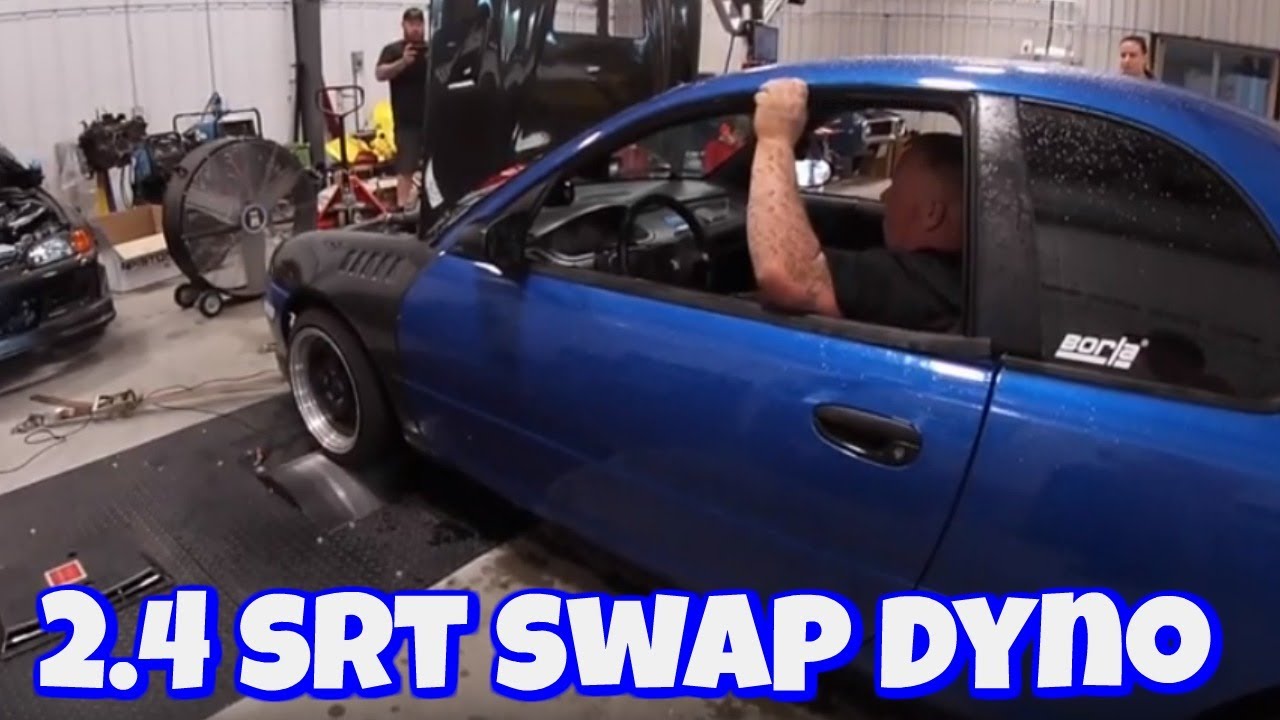 SRT-4 Swap neon & Supercharged Camaro Hit's The DYNO - YouTube