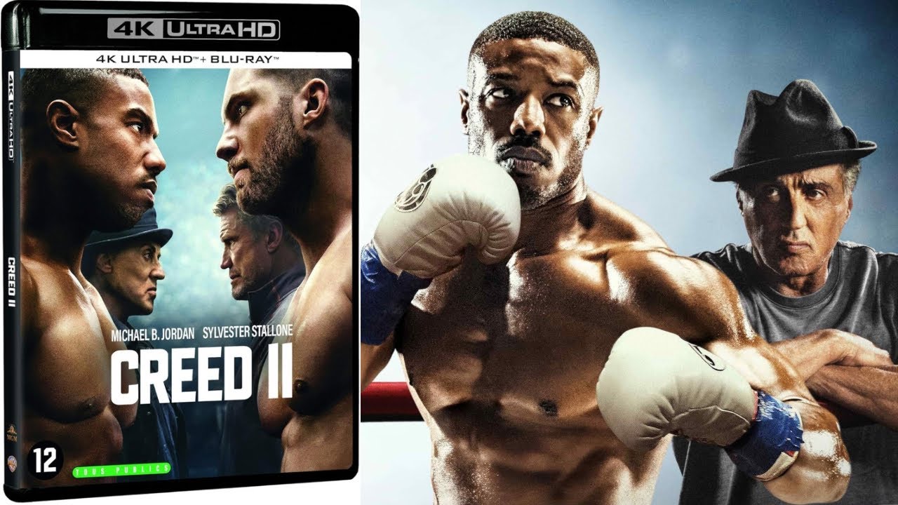 CREED II (2018) - Sylvester Stallone [Blu-ray 4K] - Unboxing & Menus ...