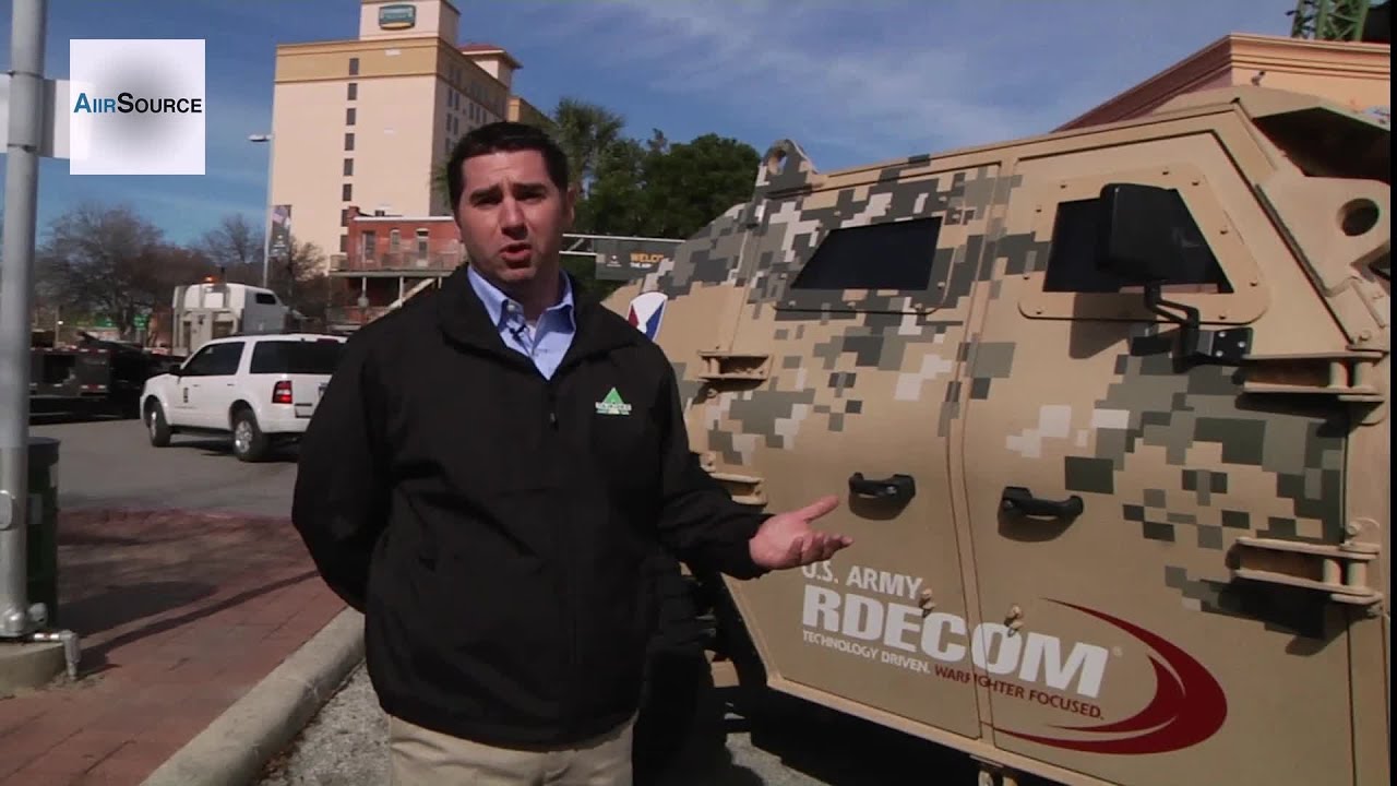 US Army - Fuel Efficiency Ground Vehicle Demonstrator "FED Alpha" - YouTube