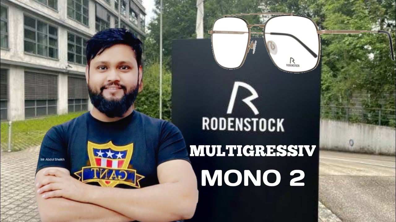 RODENSTOCK MULTIGRESSIV MONO 2 LENSES 🕶️👓 - YouTube