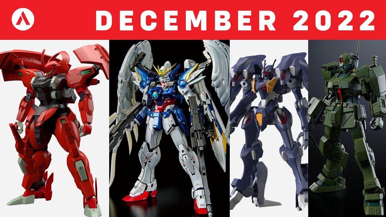 Gunpla Lineup December 2022 | New Gunpla Release for December 2022 ...