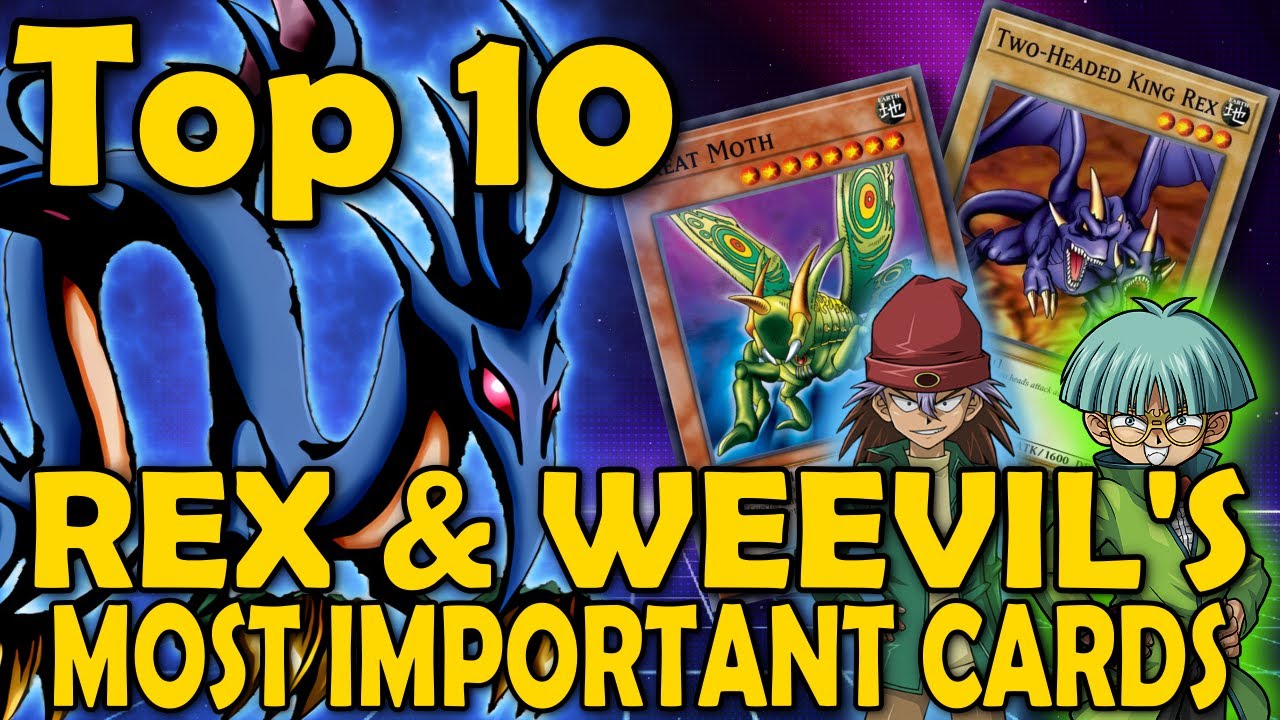 Rex & Weevil's Top 10 Most IMPORTANT Cards (That They Used in the Anime ...