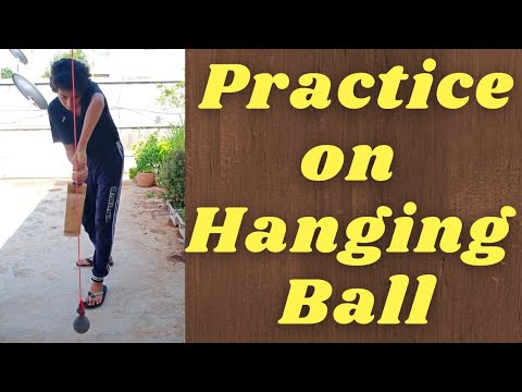 hanging ball practice at home | lockdown practice | rudragodambevlogs ...