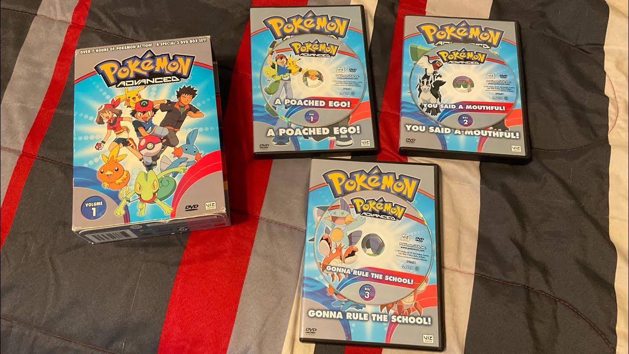 Opening to Pokémon: Advanced — Volume 1 2005 DVD (All Three Volumes ...