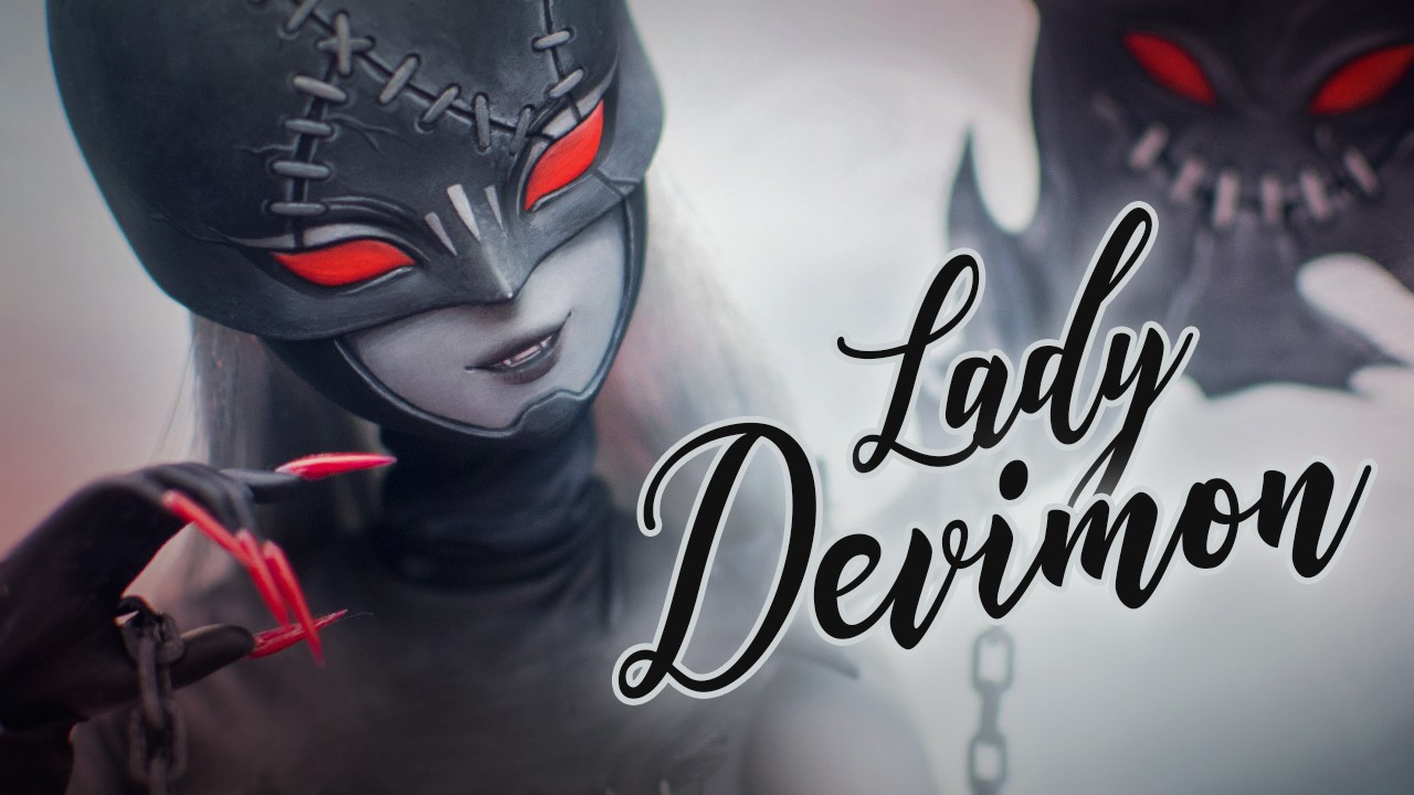 DIGIMON or DIGIMOMMY? • LadyDevimon 🦇 • Halloween Collab • Custom Smart ...