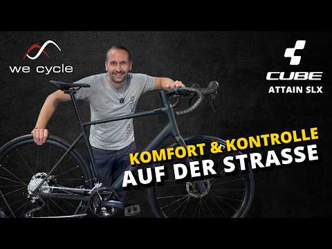 CUBE Attain SLX 2027 - Rennrad-Performance ohne Komfortverlust