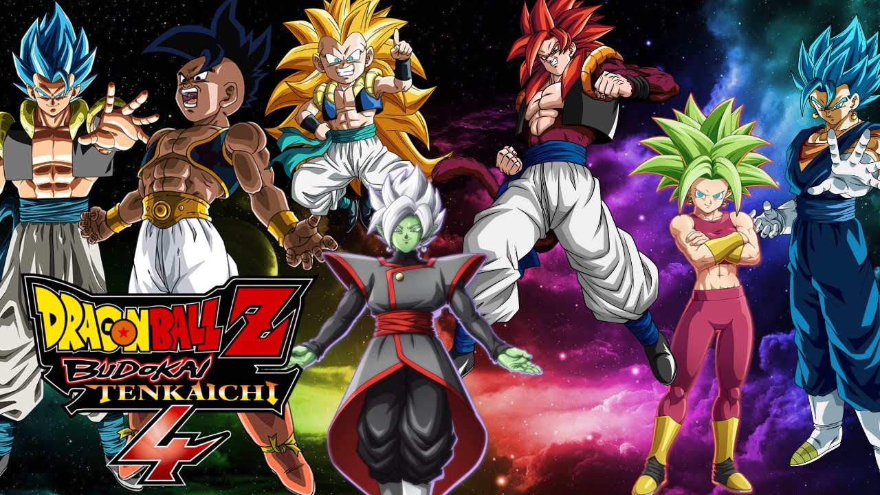 Playing As EVERY Fusion In Dragon Ball Z: Budokai Tenkaichi 4 Mod - YouTube