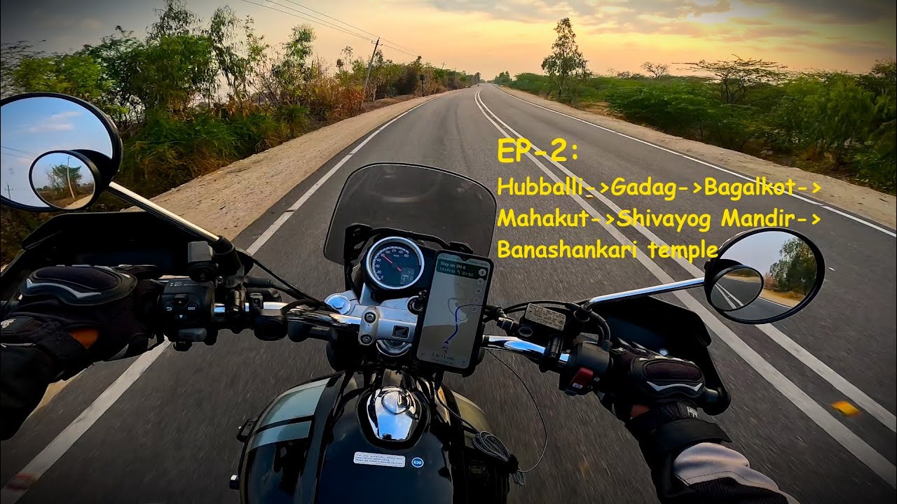 Ep: 2 - Hubballi-Gadag-Bagalkot-Mahakut-Shivayog Mandir-Banashankari ...