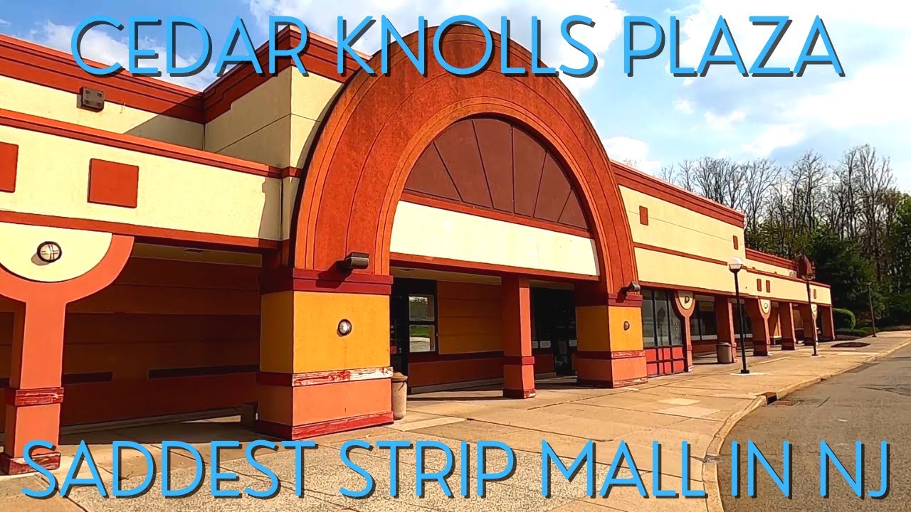 Saddest Strip Mall in NJ - Dead Mall with Weird McDonald's - Cedar ...