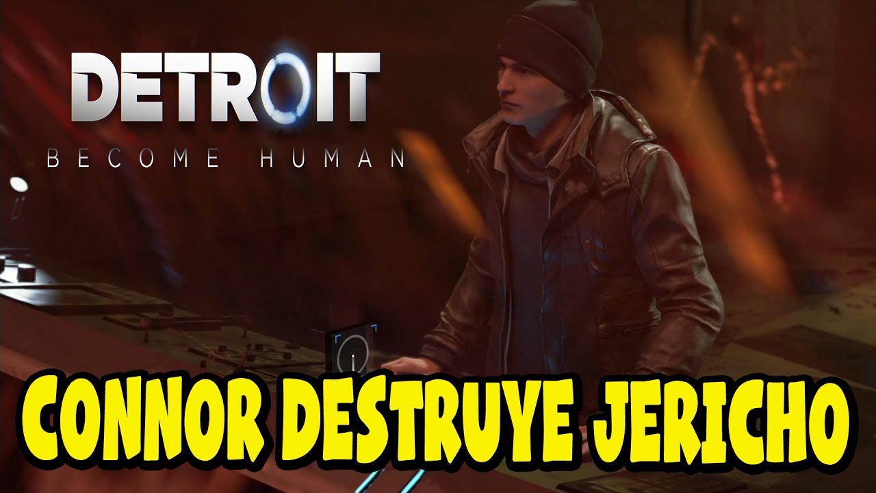 Detroit Become Human - Connor destruye Jericho - Connor Explota Jericho ...