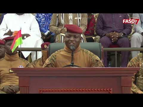 Le discours du Capitaine Ibrahim Traoré face aux Forces vives