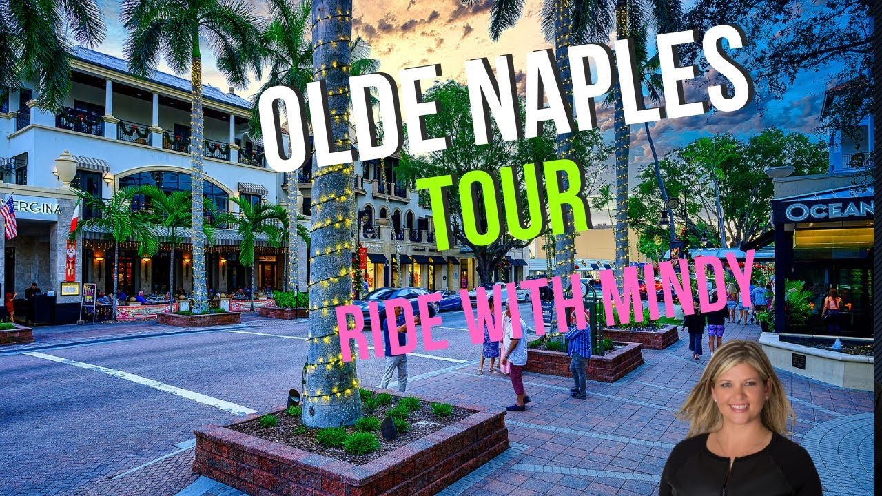 Olde Naples Tour - Ride Through downtown Naples with Mindy - YouTube