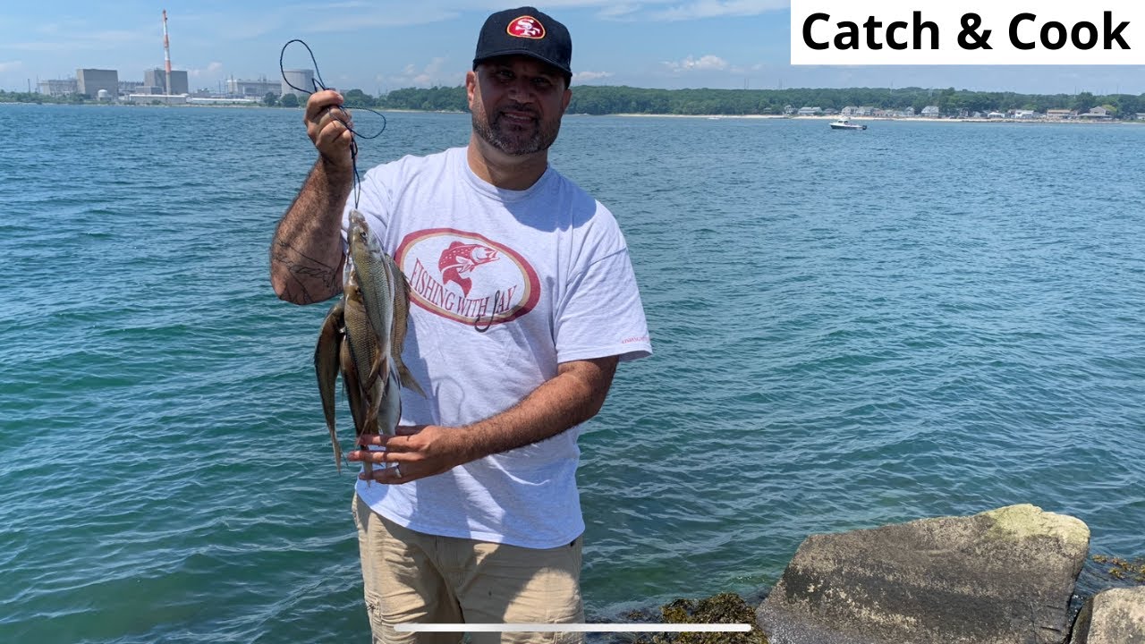 Porgy Catch and Cook - YouTube