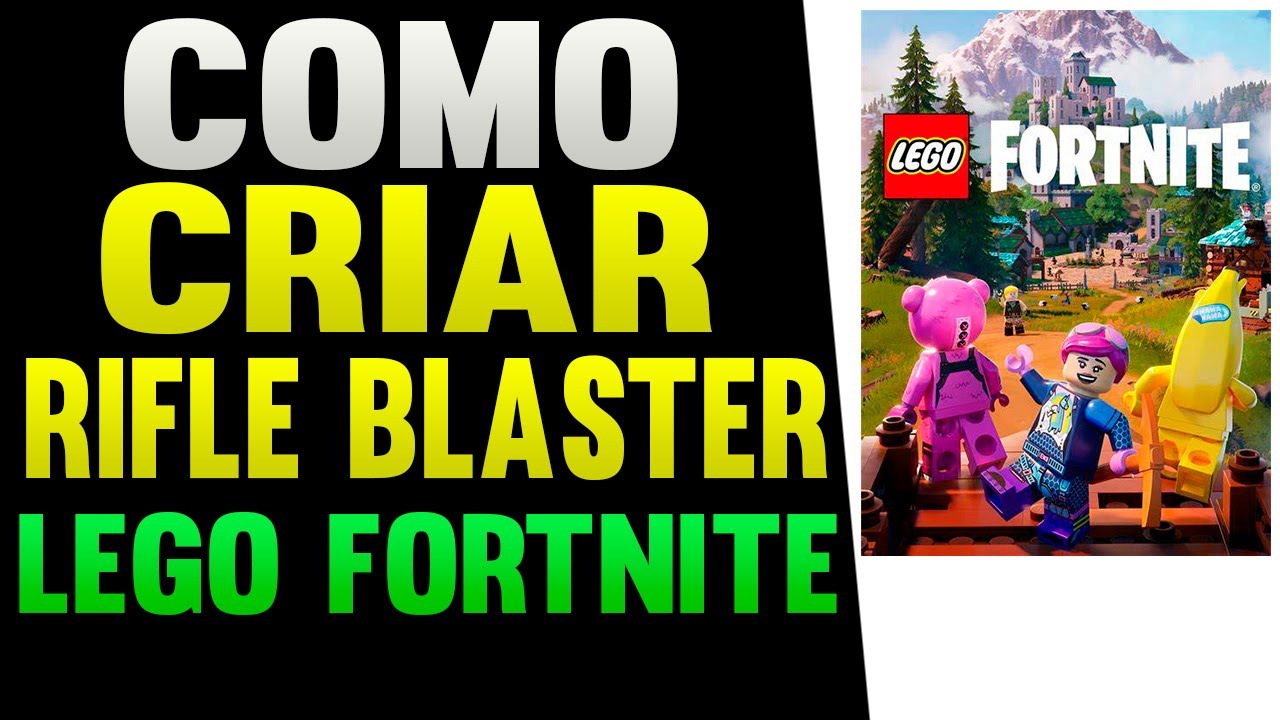 Como Criar Rifle Blaster Lego Fortnite - YouTube