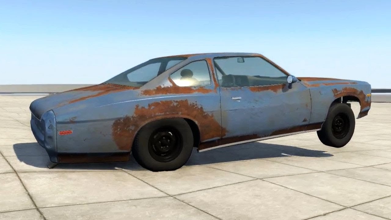 BeamNG Drive - Rusty Moonhawk The Terrible Suspension Test - YouTube