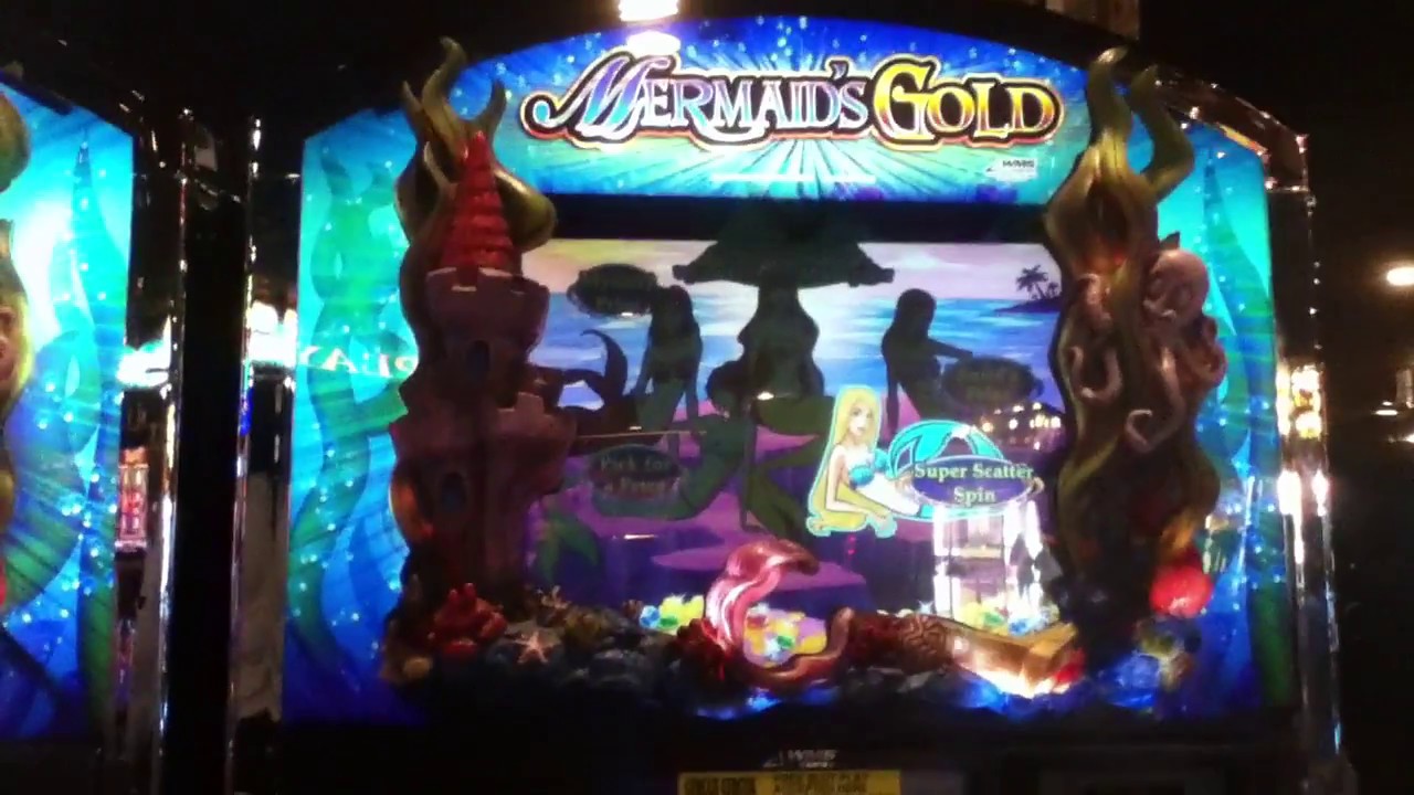 MERMAID'S GOLD Penny Video Slot Machine with a SUPER SCATTER SPIN BONUS ...