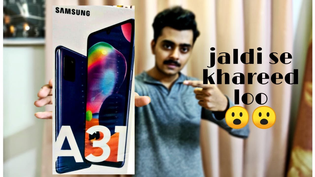 Samsung Galaxy A31 Review & First Look Display | 5000mAh | 48MP | First ...