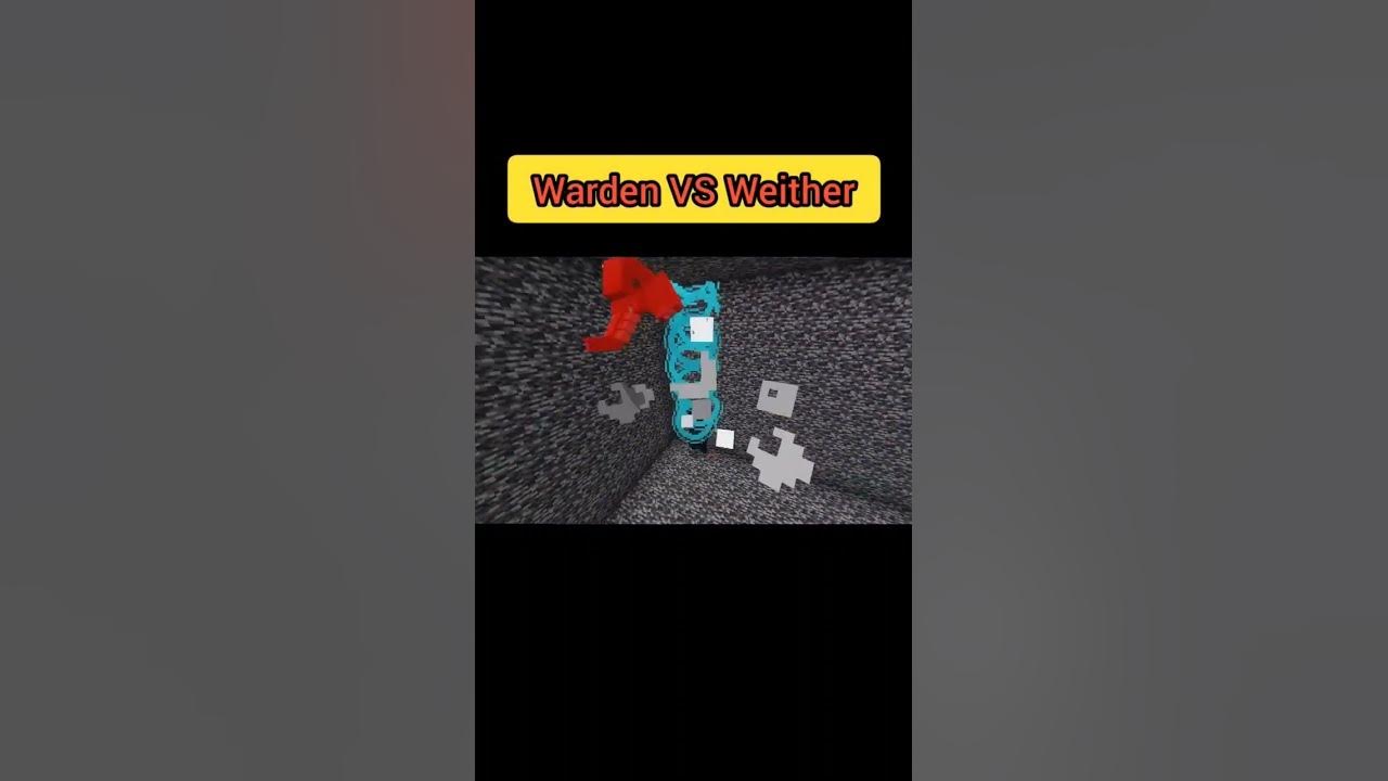 Wither Vs Warden Boss Fight 🔥 First In Youtube Minecraft Bosses Fight Wither Warden