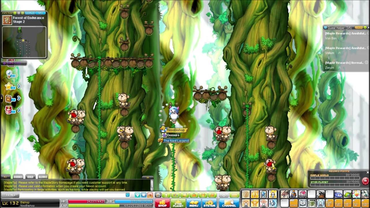 [Reboot] Ellinia Jump Quest - YouTube