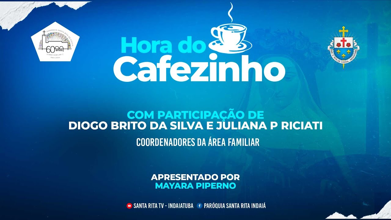 Hora do cafezinho com Juliana e Diogo, Coordenadores da Área Familiar ...