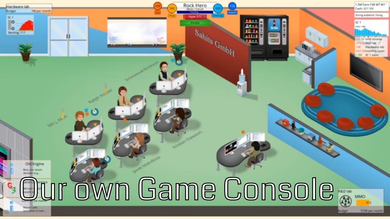 Game Dev Tycoon - S1E14: Our own Game Console - YouTube