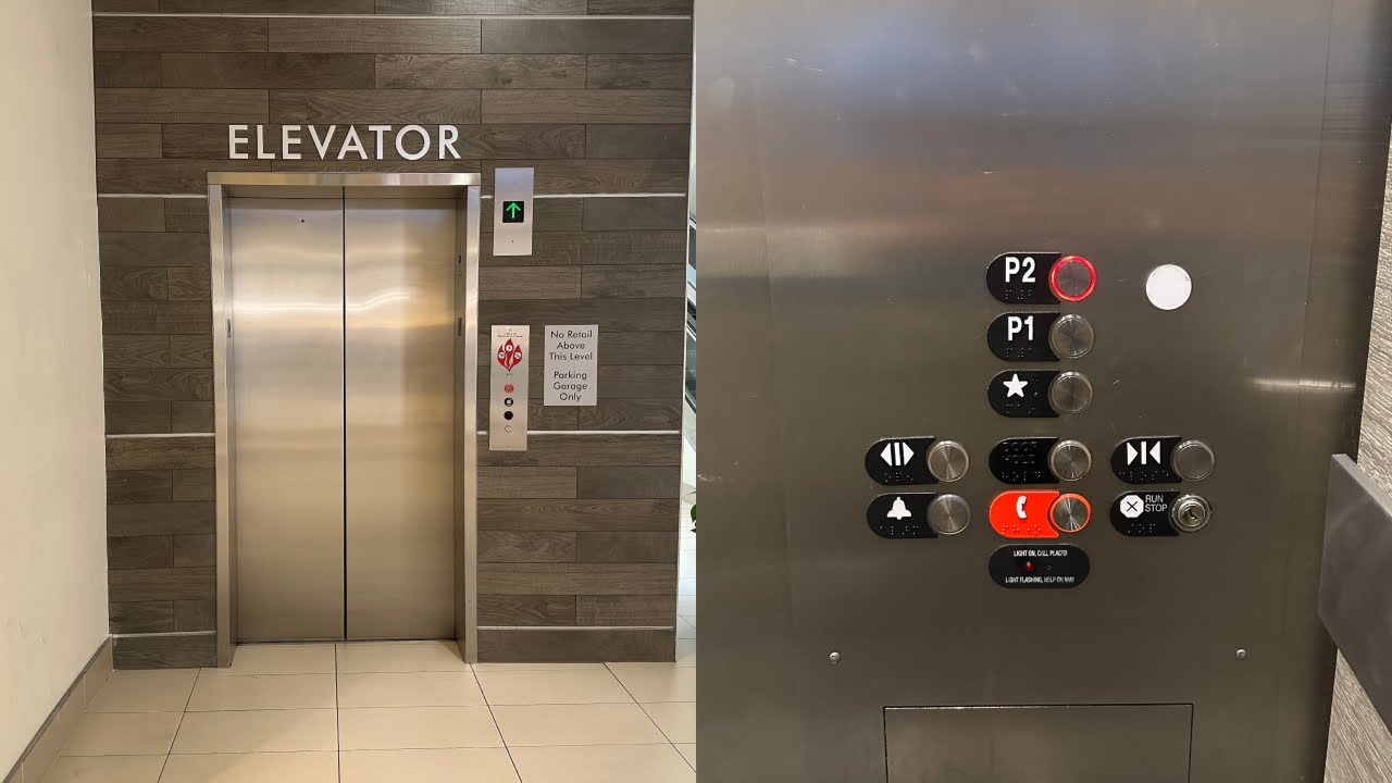 Otis HydroAccel Modded Elevators | Pentagon Centre | Pentagon City - Arlington, VA - YouTube