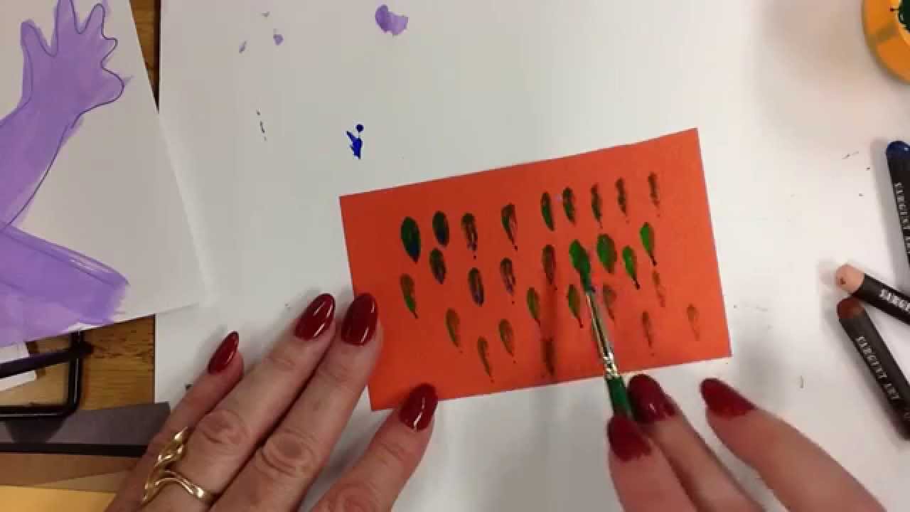 Kids Can Paint: Animals Step 3 Texture, Scales, and Fur. - YouTube