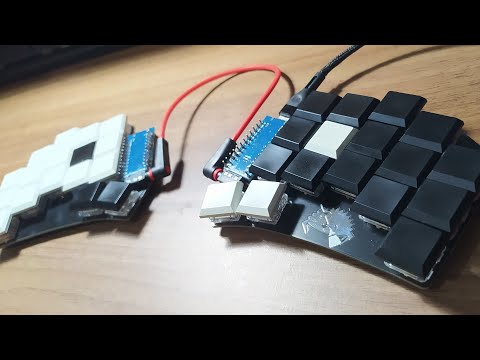 Colemak on a Ferris Sweep - 34-keys split-ergo keyboard  ~ Portuguese ~