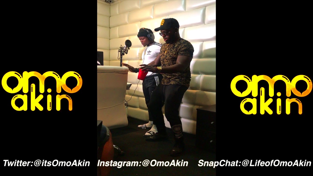 OmoAkin and Harmonize Recording Sisi maria remix - YouTube