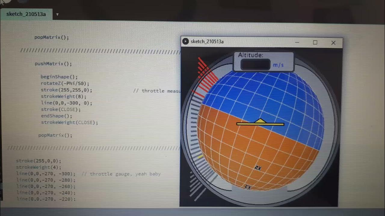 KSP NavBall with Processing3+ - YouTube