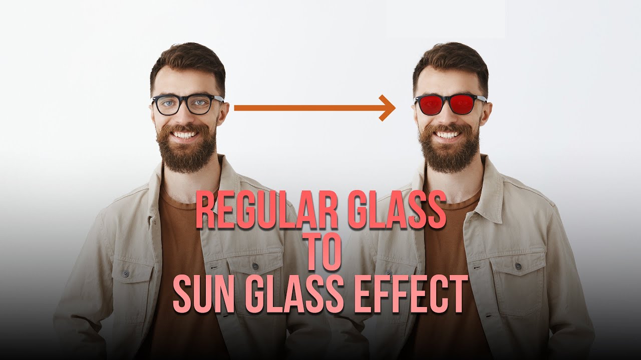 sunglass effect - YouTube