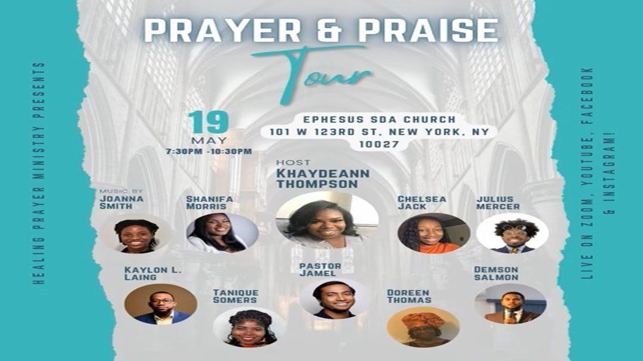 Healing Prayer Ministry "Prayer & Praise Tour" 5/19/2023 - YouTube