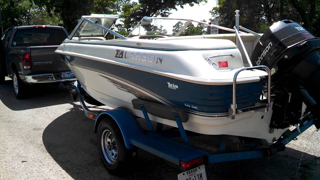 1995 Larson boat - video 1 - YouTube