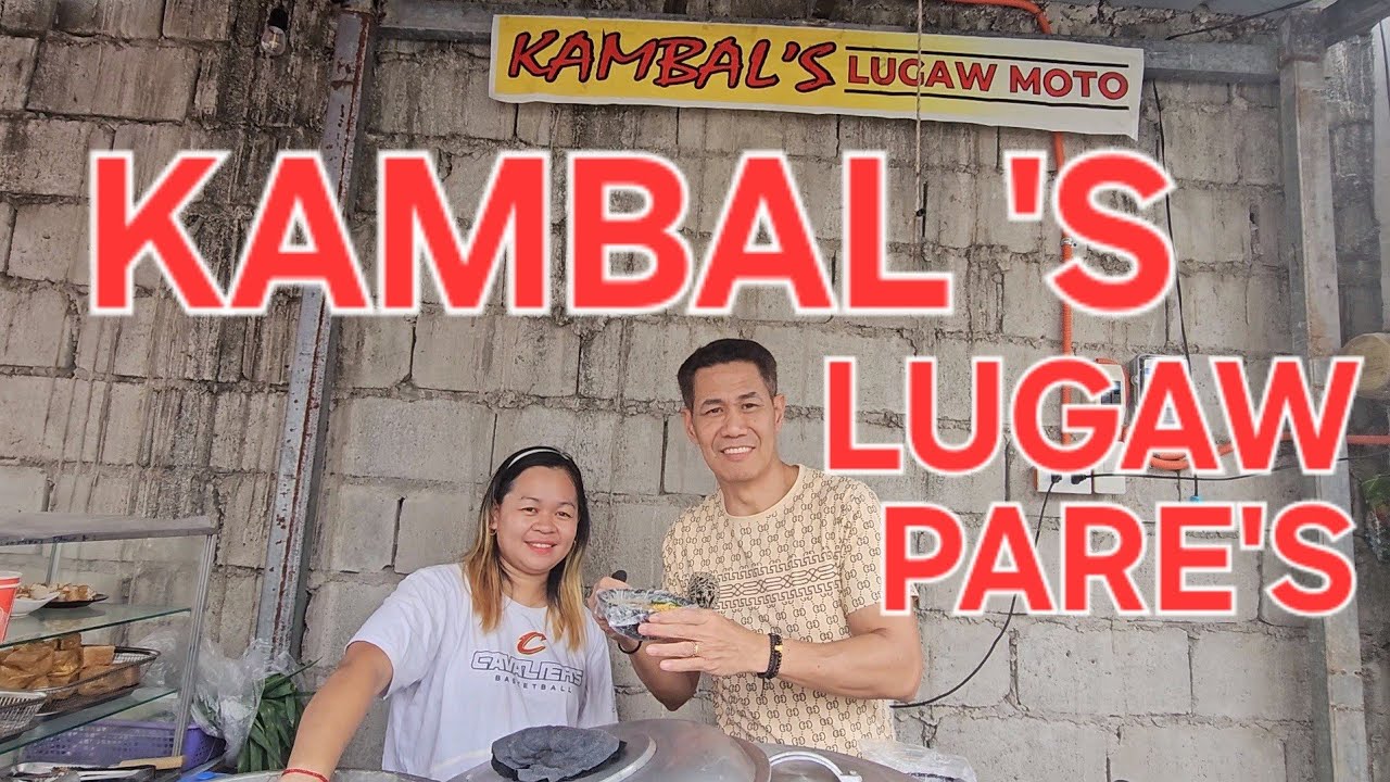 STREET FOOD | FAMOUS LUGAW - PARES in Cavite Philippines - YouTube