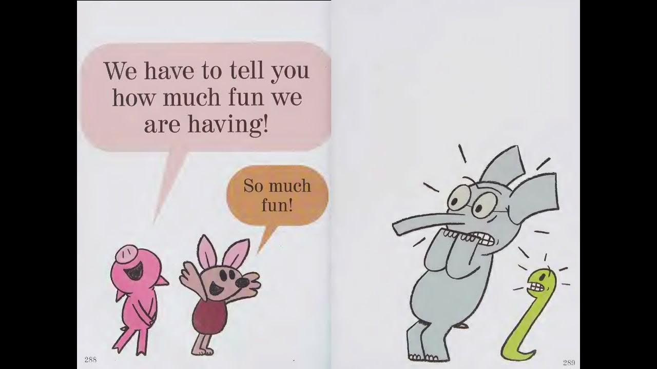 My New Friend is so Fun! Read Aloud | Elephant and Piggie Series - YouTube