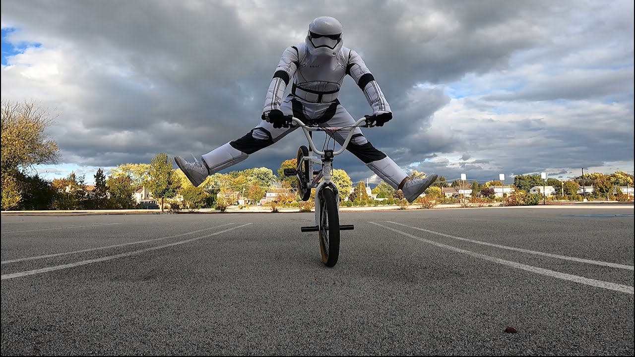 Happy Halloween! Stormtrooper BMX 2021! - YouTube
