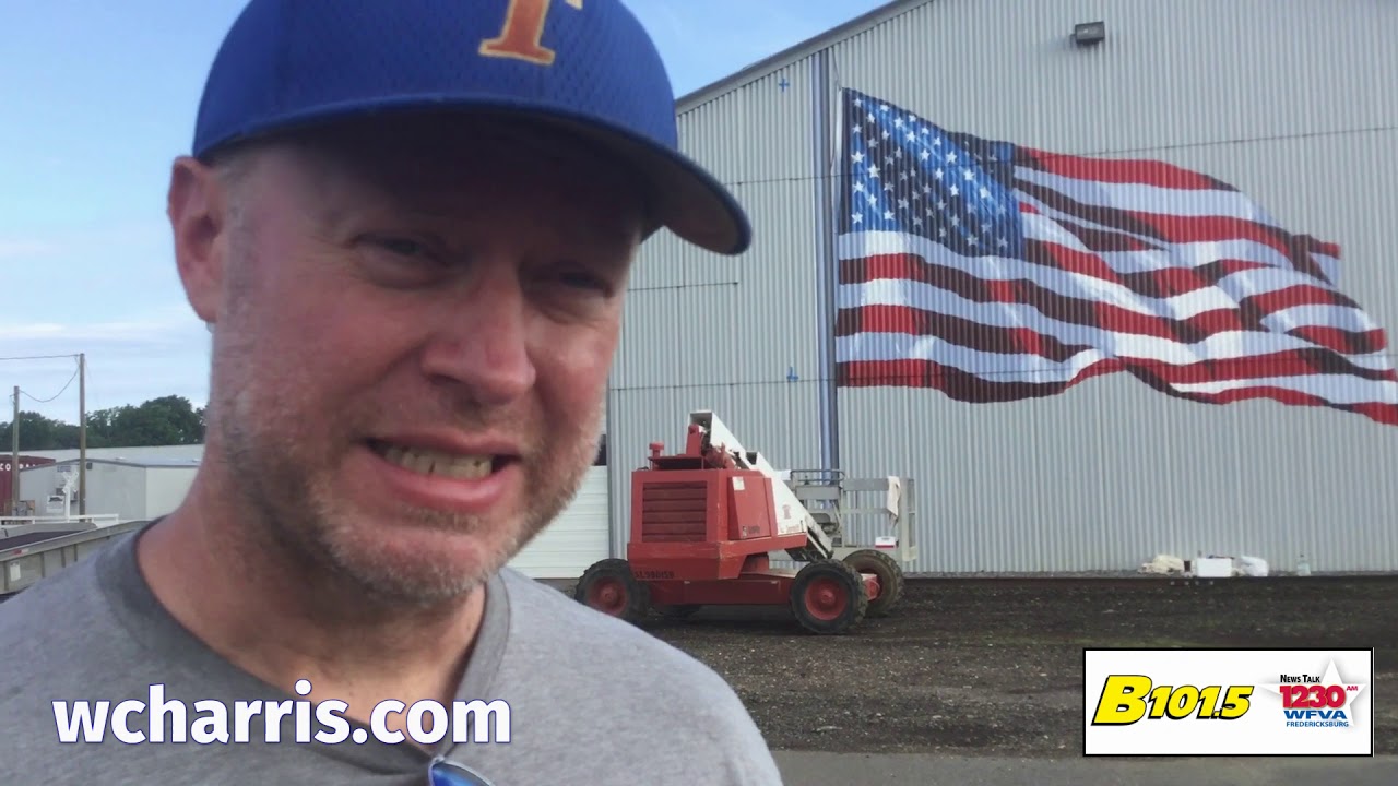 Flag mural-Bill Harris - YouTube