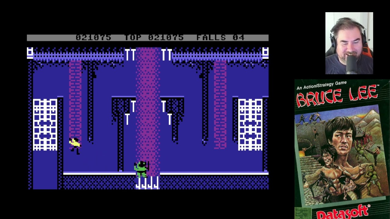 Bruce Lee (C64, 1984/SMS, 2015) | The Jeff Gerstmann Hall of Fame 003 ...