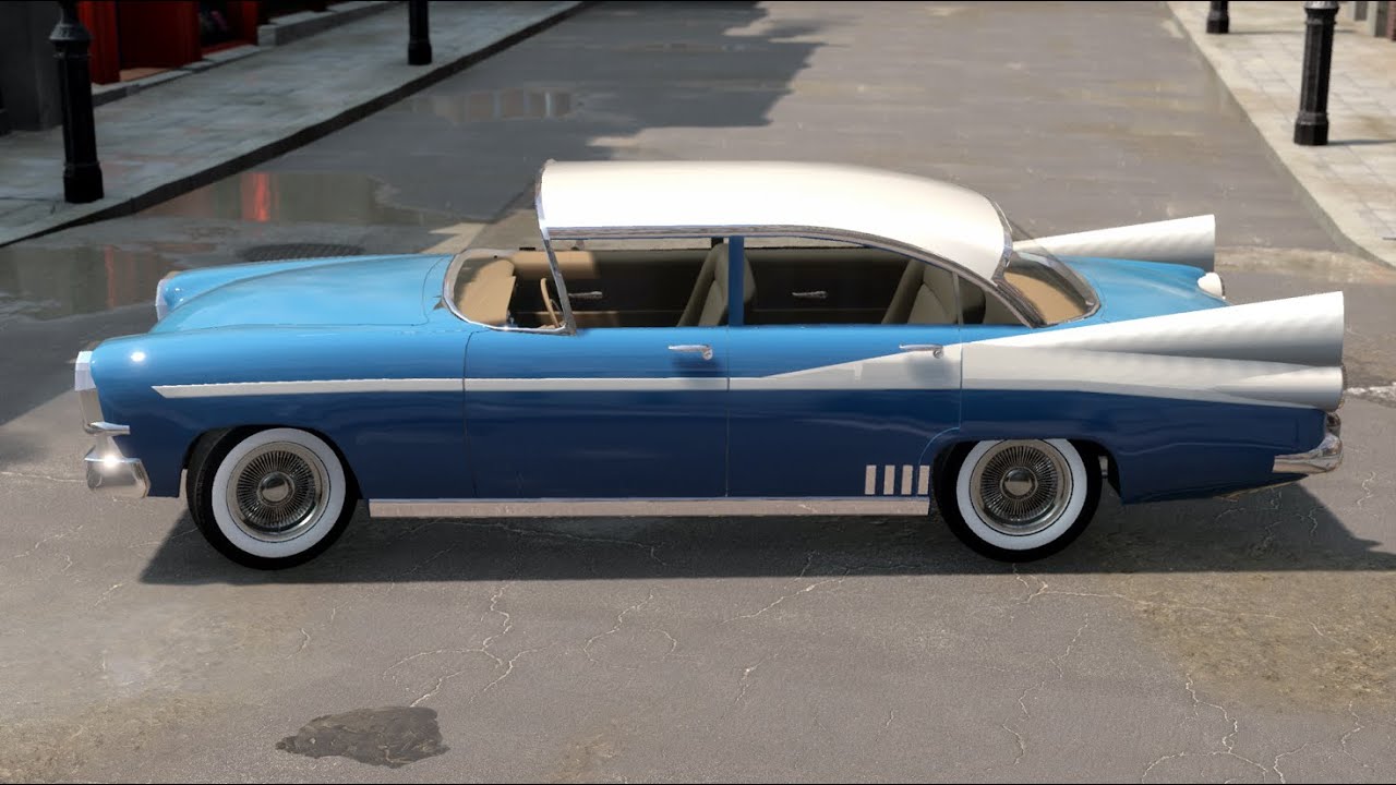Building a 1950s sedan in Automation - YouTube