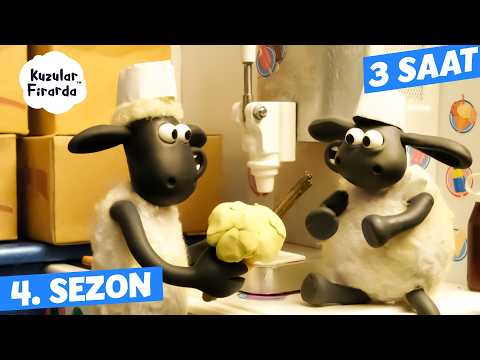 ENFES DONDURMALAR 🍨🍦🐑🐑 | Shaun the Sheep 4. Sezon Tüm Bölümler