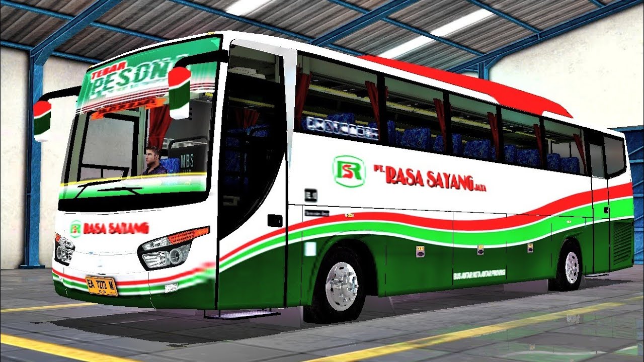 share mod bussid Rahayu sentosa celcius livery bus rasa sayang / bussid ...