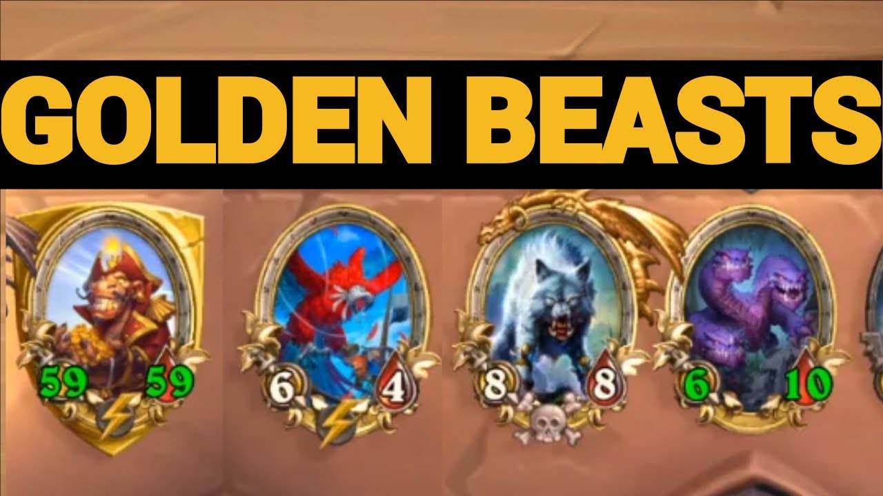 Only Golden Units on the Table - Hearthstone Battlegrounds - YouTube