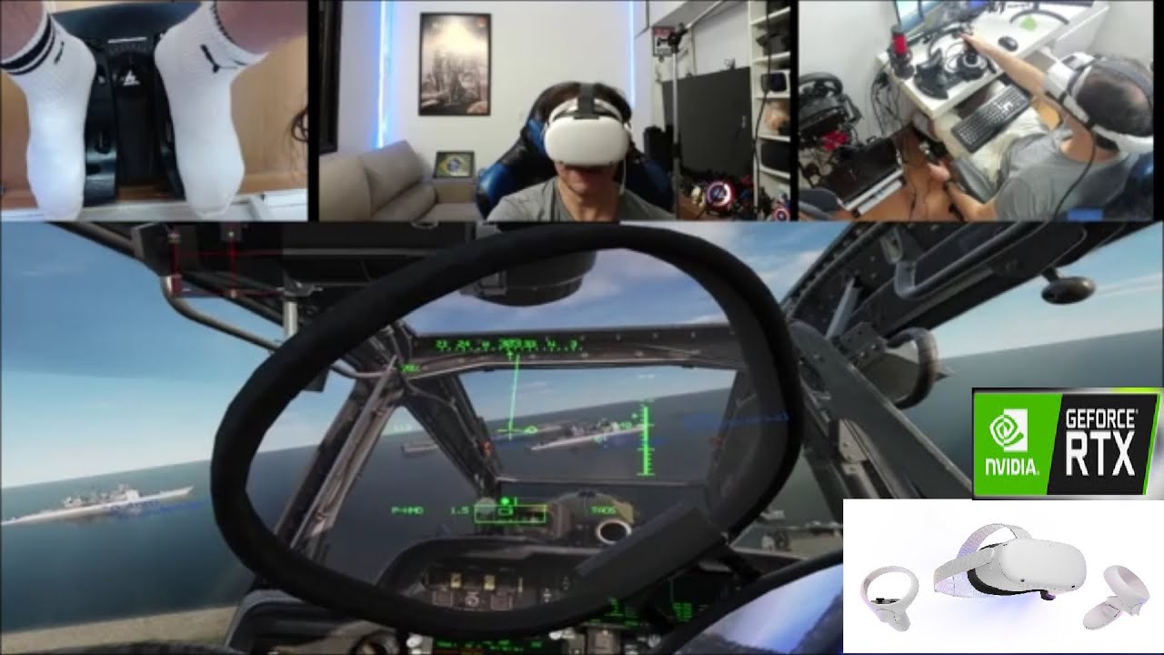DCS Apache AH64 vr- Oculus Quest 2 | Coletivo | Thrustmaster Hotas one - YouTube
