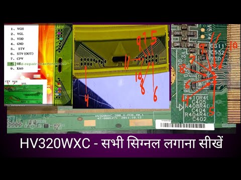 LG LED  HV320WXC-200 Panel repair 100%