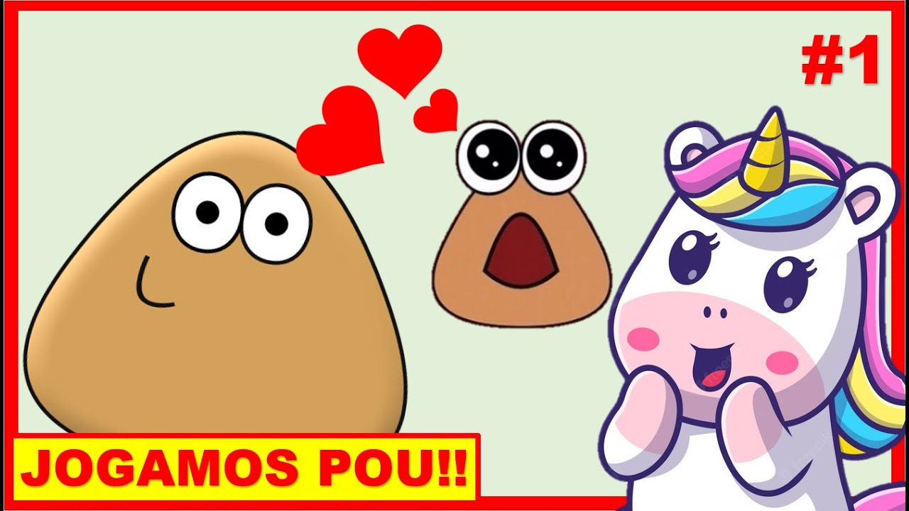 JOGAMOS POU PELA PRIMEIRA VEZ! Nova série do Pou - Brincando com a Lis ...