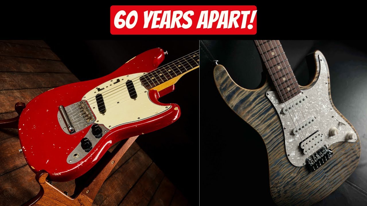 Vintage Fender Mustang vs Modern Suhr Guitar in Osaka Japan - YouTube