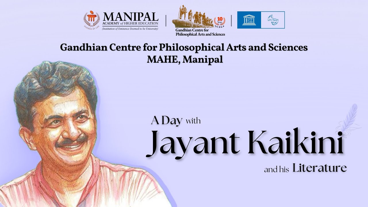 A Day with JAYANTH KAIKINI and his Literature | Part 1 | GCPAS | MAHE ...