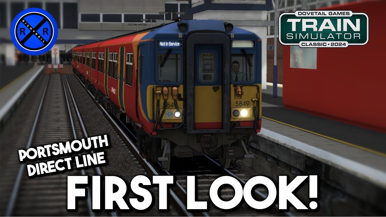 FIRST LOOK at Portsmouth Direct Line in Train Simulator Classic! - YouTube