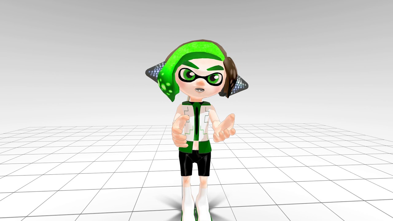 [ UTAU x MMD x splatoon sorta] melt - wolfgang inkling ver, - YouTube